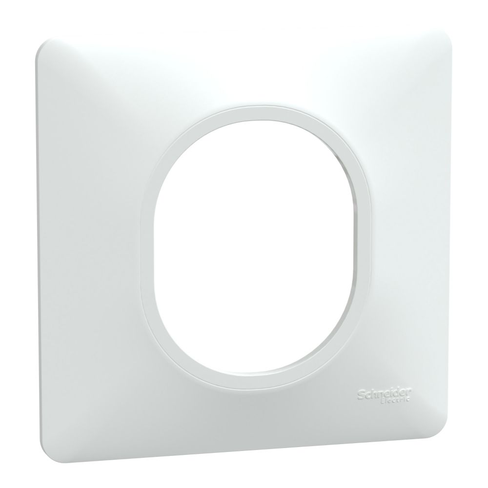 Schneider Electric Ovalis Finishing Plate — Screwfix EU