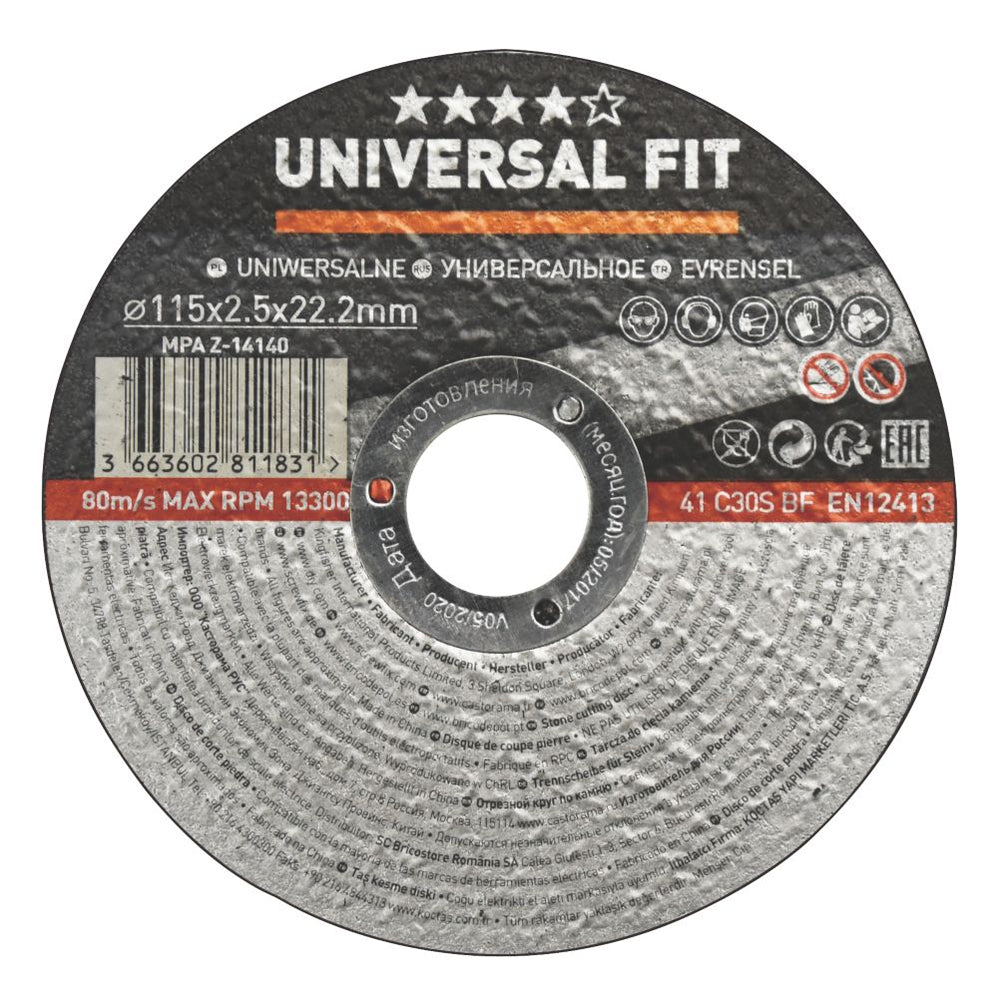Angle Grinder Discs | Cutting, Grinding & Flap Discs — Screwfix EU