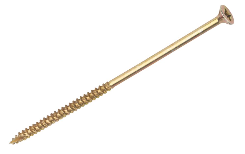 TurboGold PZ Double-Countersunk Multipurpose Screws 6mm x 150mm 50 Pac ...
