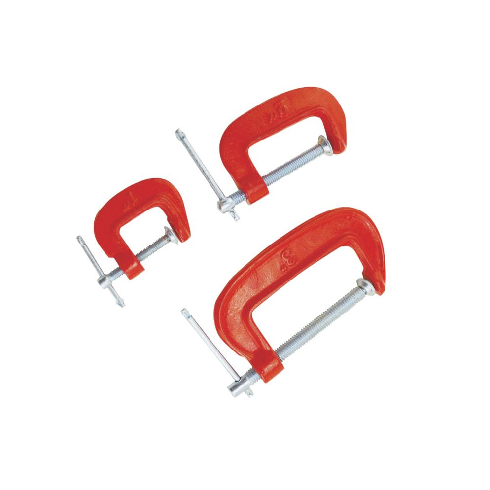 G-Clamp Set 3 Pack — Screwfix EU