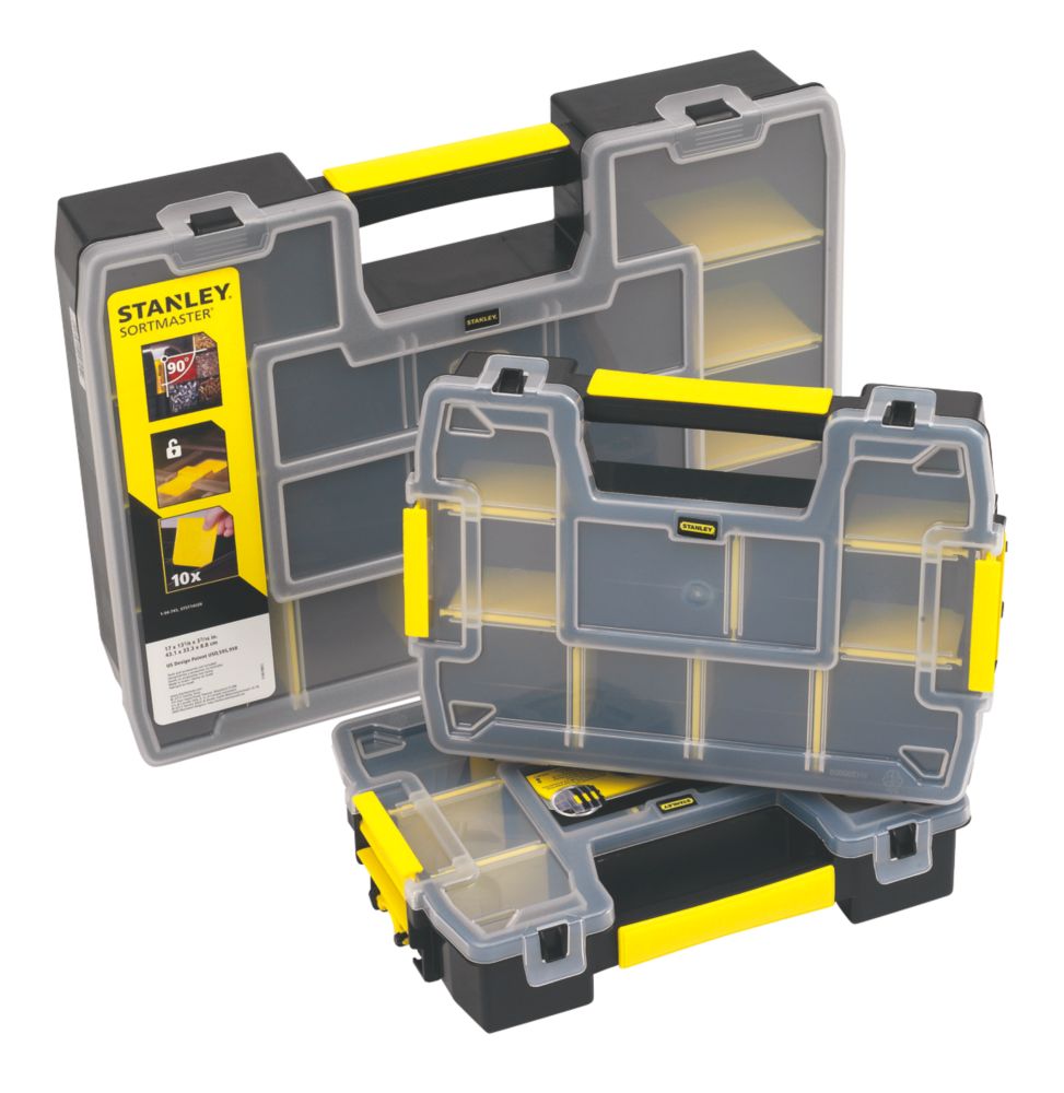 Stanley Sort Master Organiser Set 3 Pieces — Screwfix EU