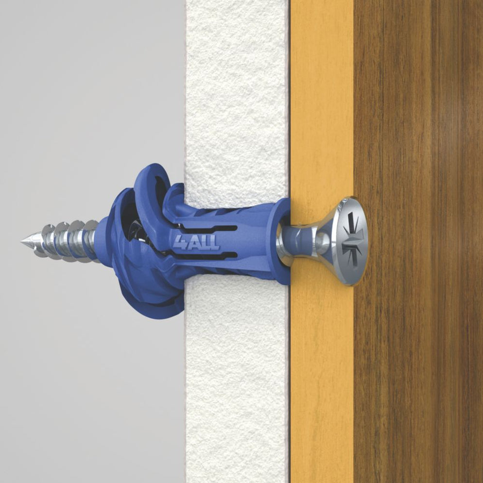 Rawlplug Rawl-4-All Wall Plugs 10mm x 50mm 50 Pack — Screwfix EU