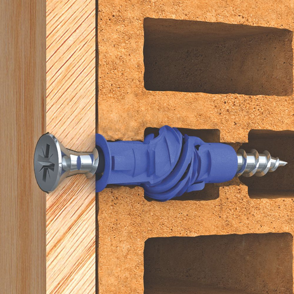 Rawlplug Rawl-4-All Wall Plugs 10mm x 50mm 50 Pack — Screwfix EU