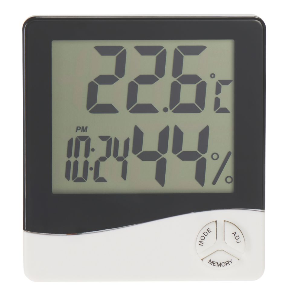 HTC-1 Thermometer & Hygrometer — Screwfix EU