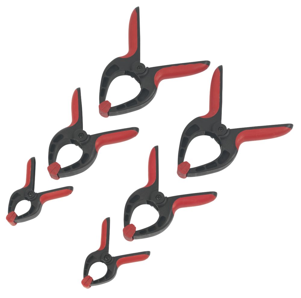 Spring Clamp Set 6 Pack — Screwfix EU