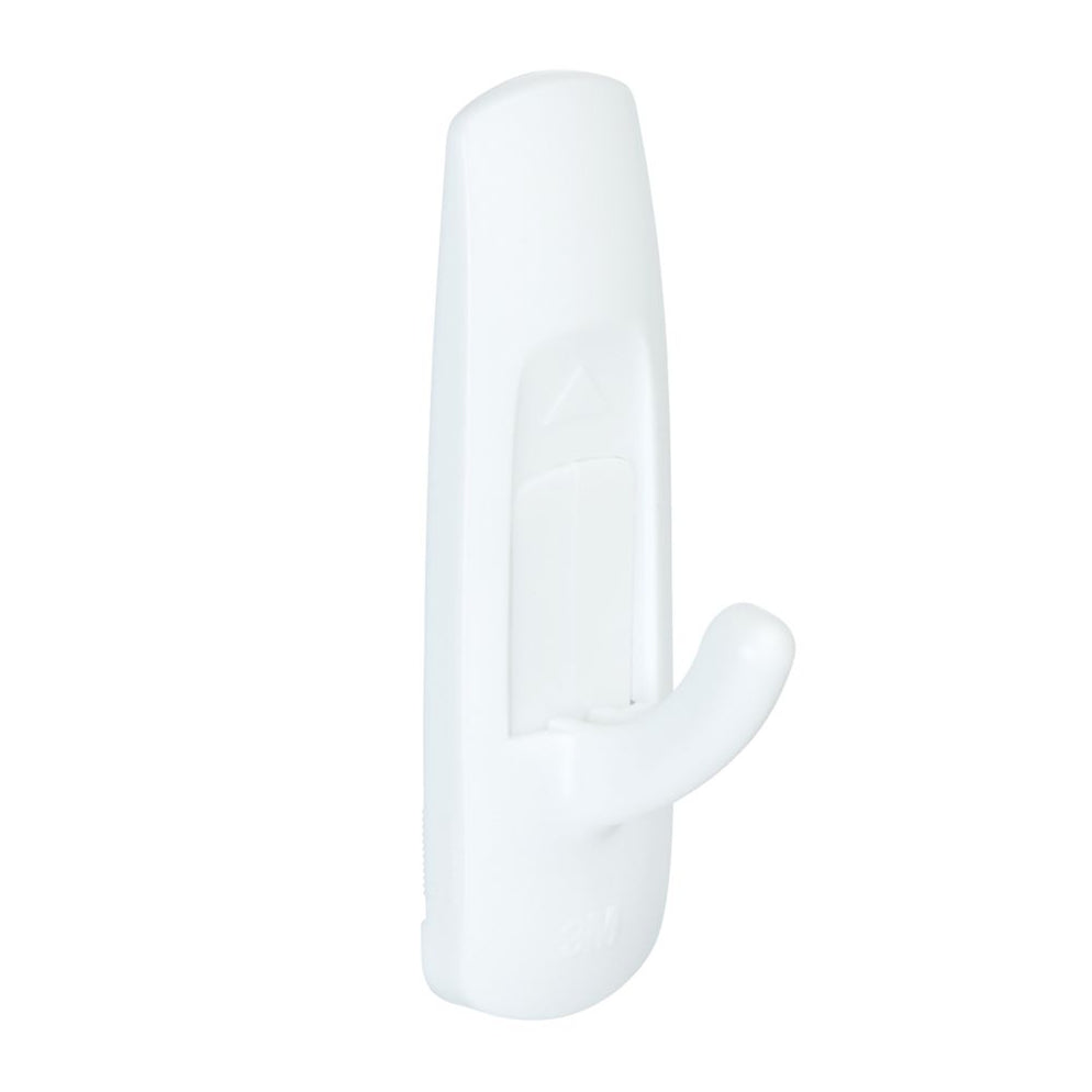 Command White Self-Adhesive Utility Hooks Medium 6 Pack — Screwfix EU