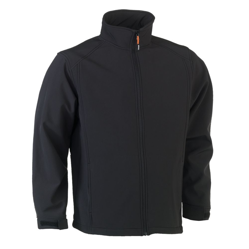 Herock Julius Waterproof Jacket Black X Large — Screwfix EU