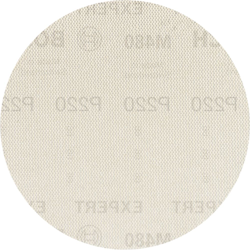 Bosch M480 Sanding Discs Punched 150mm 220 Grit 5 Pack — Screwfix EU