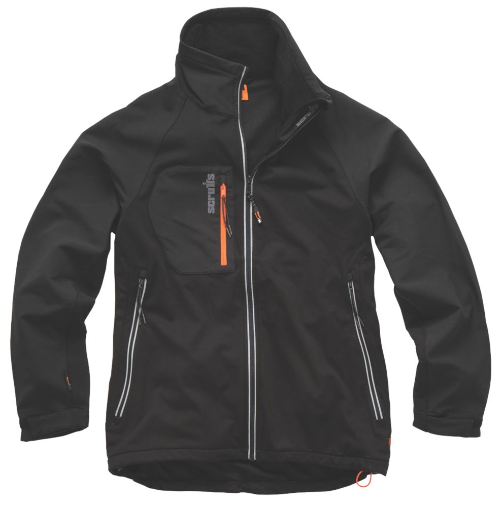 Scruffs Trade Flex Work Jacket Black Large — Screwfix EU