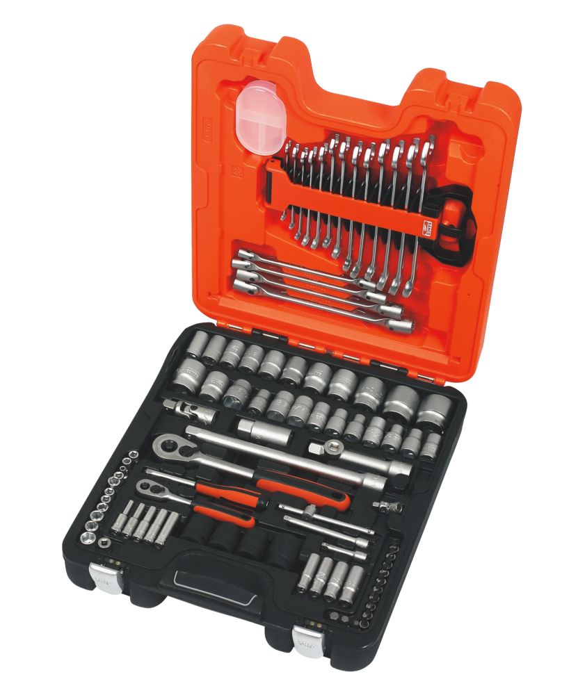 Bahco S87+7 Mixed Drive Socket Set 94 Pcs — Screwfix EU