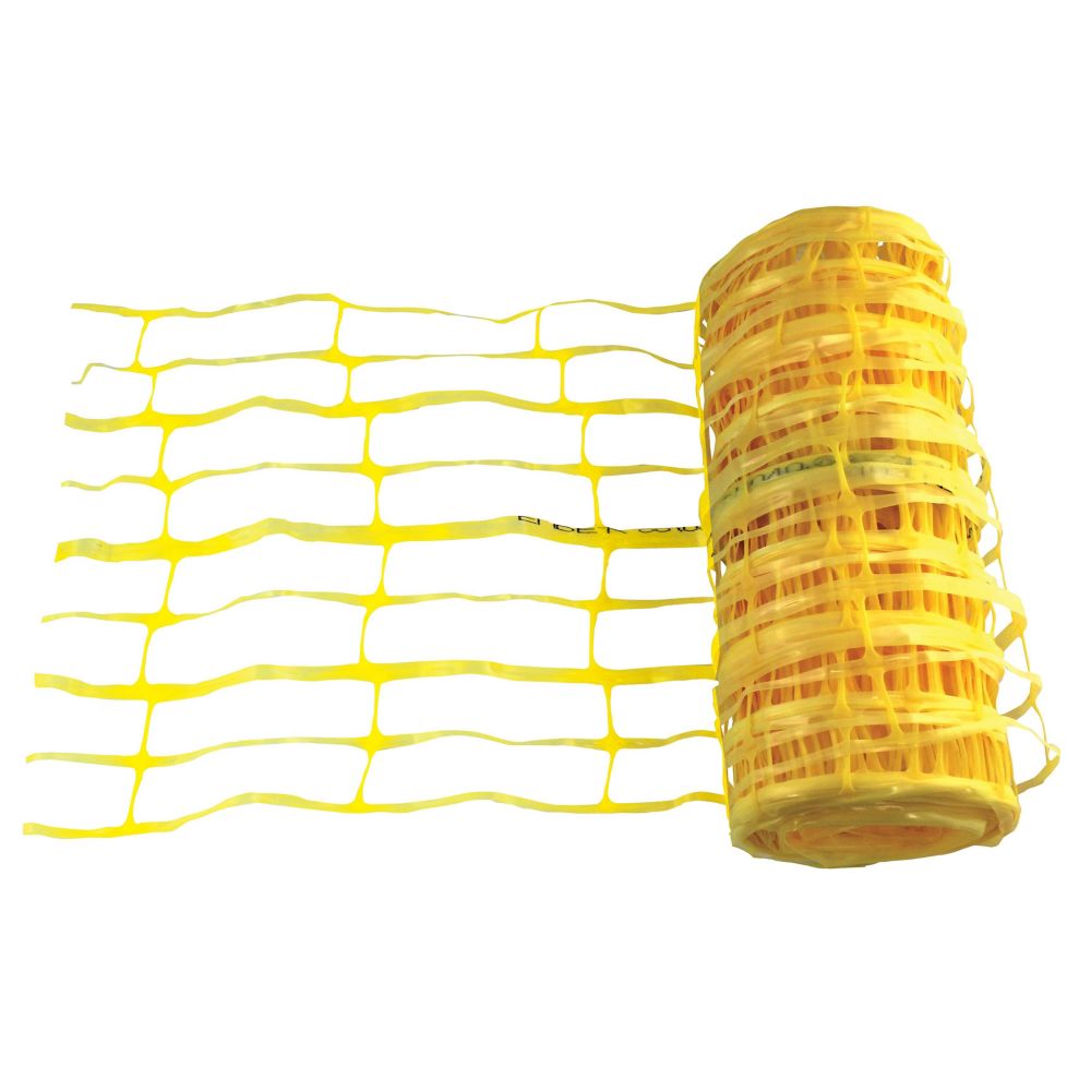 Fitt Barrier Fencing Yellow 25m — Screwfix EU