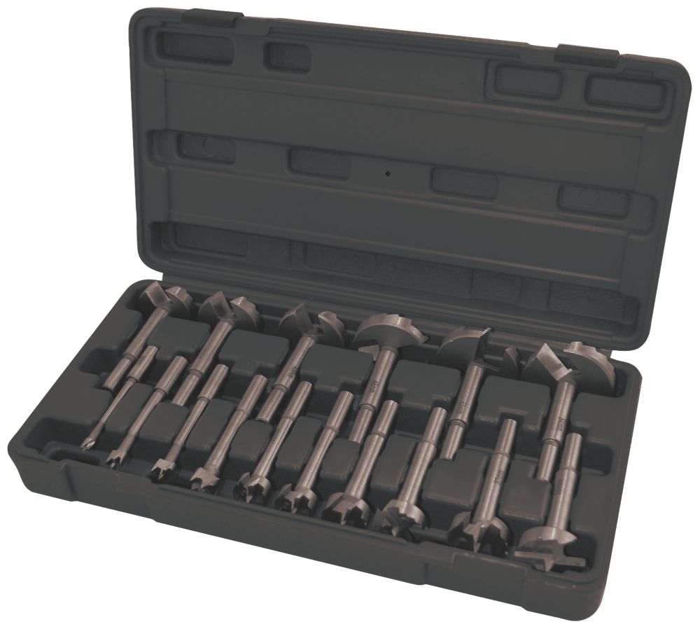 Forstner Drill Bit Set 16 Pieces — Screwfix EU