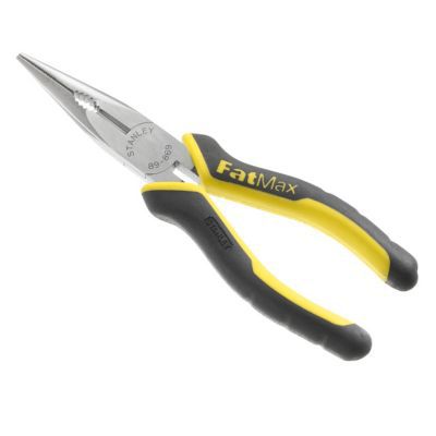 Stanley FatMax Long Nose Pliers 8" (200mm) — Screwfix EU