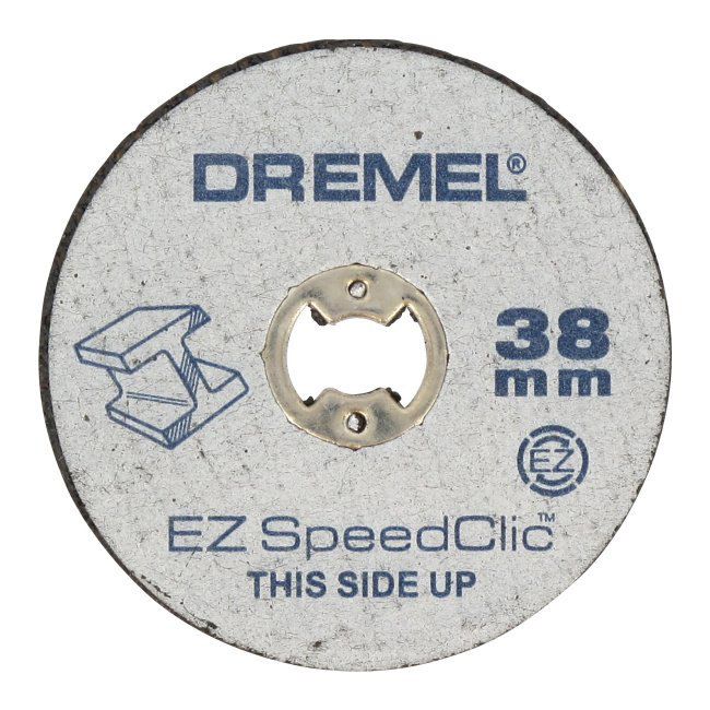 Dremel EZ SpeedClic Cutting Discs 1 12" (38mm) x x 12 — Screwfix EU