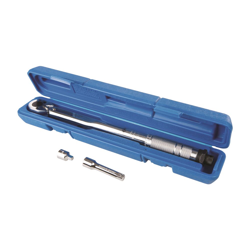 Silverline Torque Wrench 38" x 14" 1 Pack — Screwfix EU