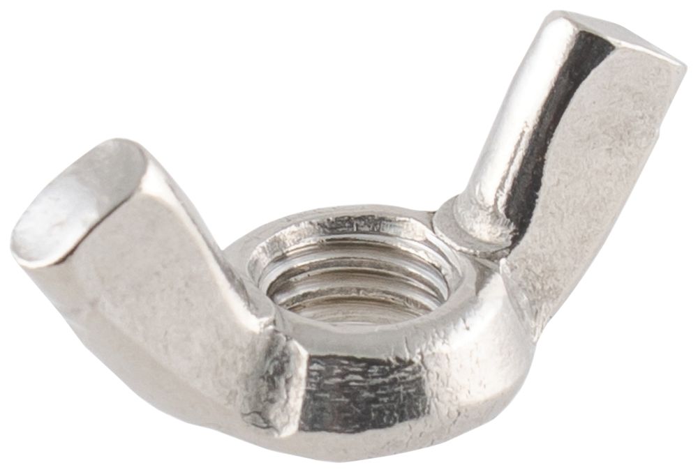 Easyfix A2 Stainless Steel Wing Nuts M8 10 Pack — Screwfix EU