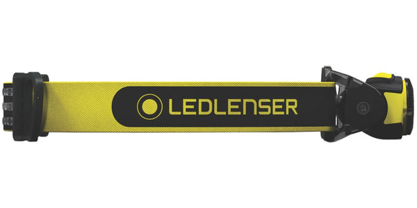 LEDlenser IH5R Rechargeable LED Head Torch BlackYellow 400lm — Screwfix EU