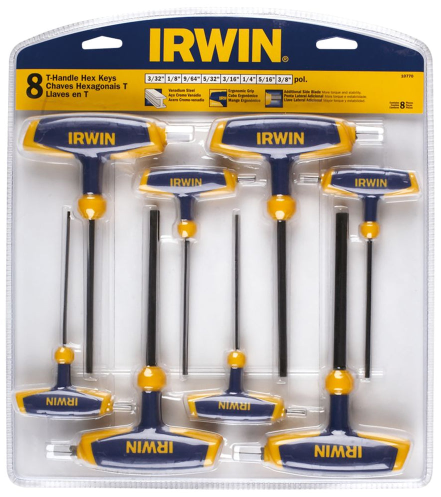 Irwin Metric Hex Key Set 8 Pieces — Screwfix EU