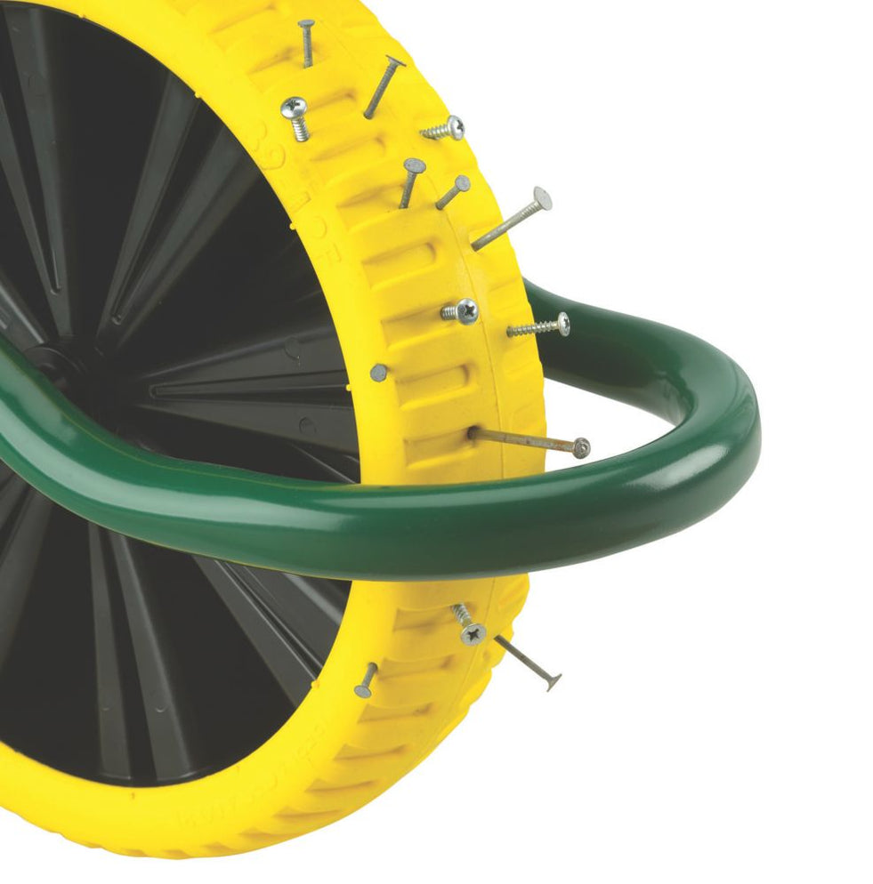 Walsall Easiload Puncture-Proof Wheel Wheelbarrow Galvanised 85Ltr ...