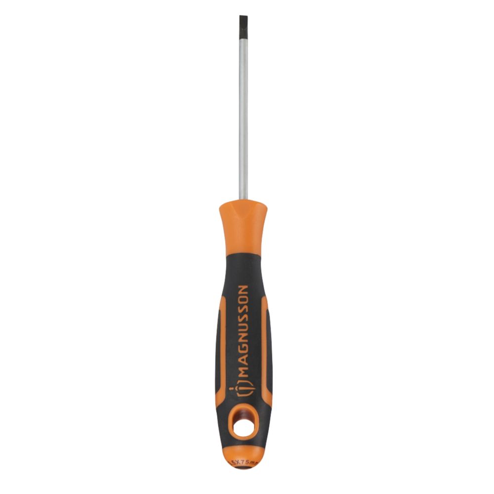 Magnusson Screwdriver Slotted 3.5mm x 75mm — Screwfix EU