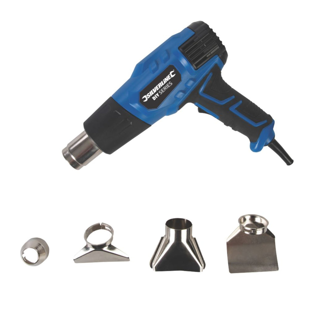 Silverline 2000W Electric Heat Gun 240V — Screwfix EU