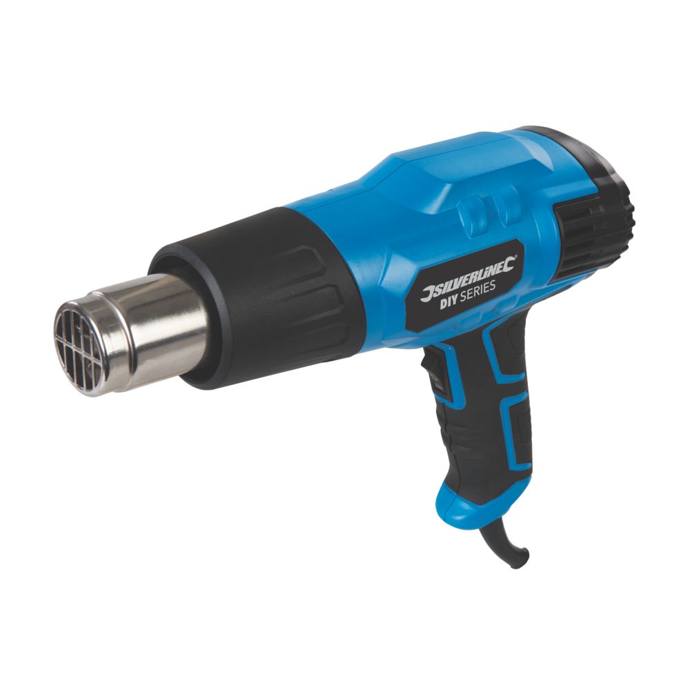 Silverline 2000W Electric Heat Gun 240V — Screwfix EU