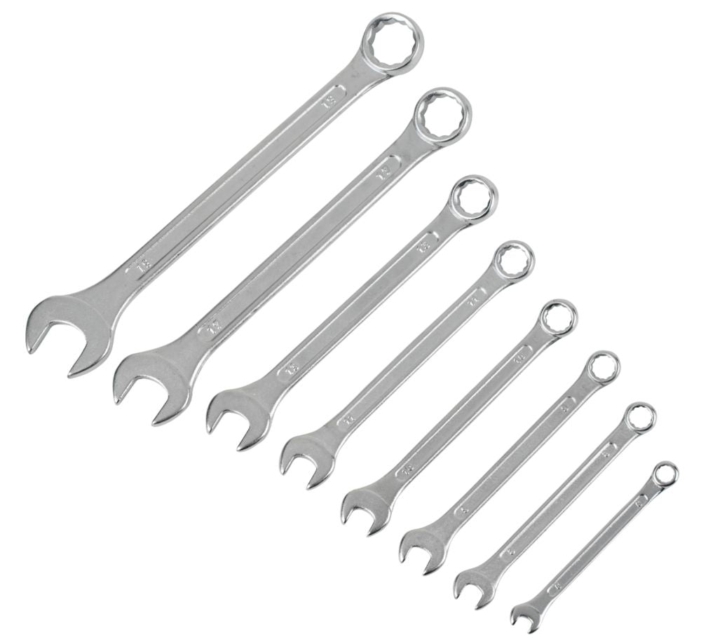 Combination Spanner Set 8 Pieces — Screwfix EU