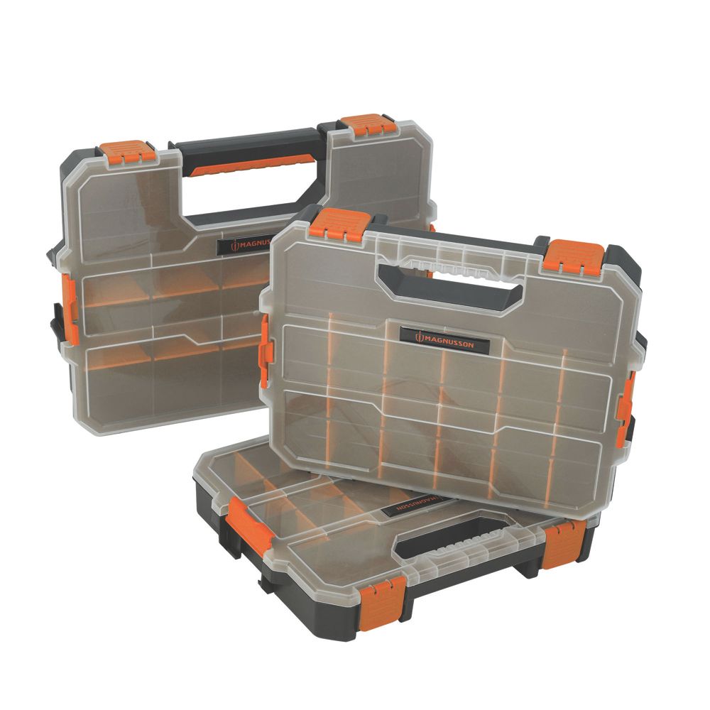 Magnusson Compartment Organiser Case 3 Piece Set — Screwfix EU