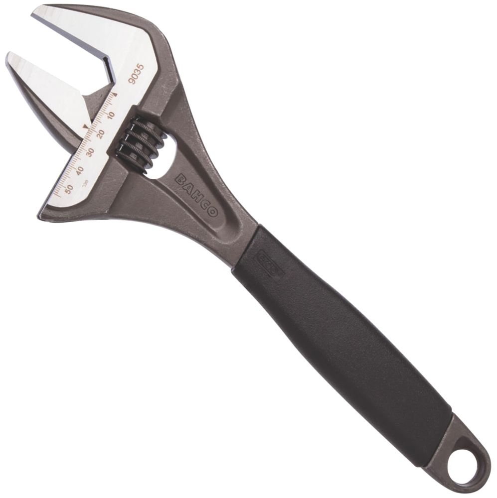 Bahco 90 Series Wide Jaw Adjustable Wrench 12 Screwfix Eu
