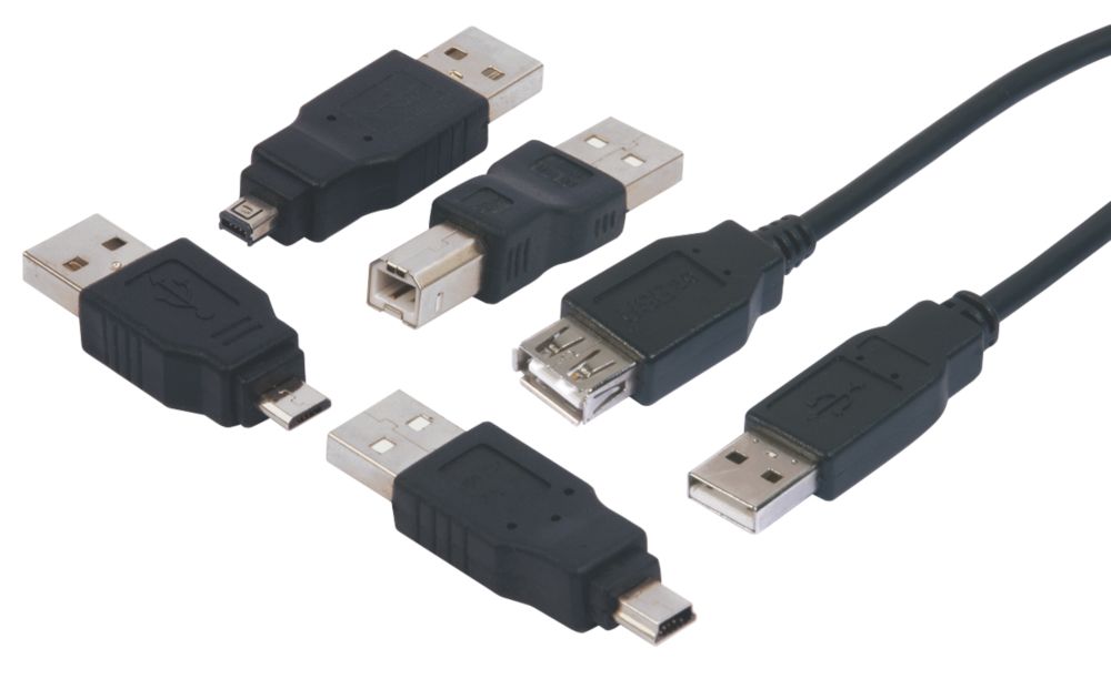 SLX USB 2.0 Connection Kit 1.8m — Screwfix EU