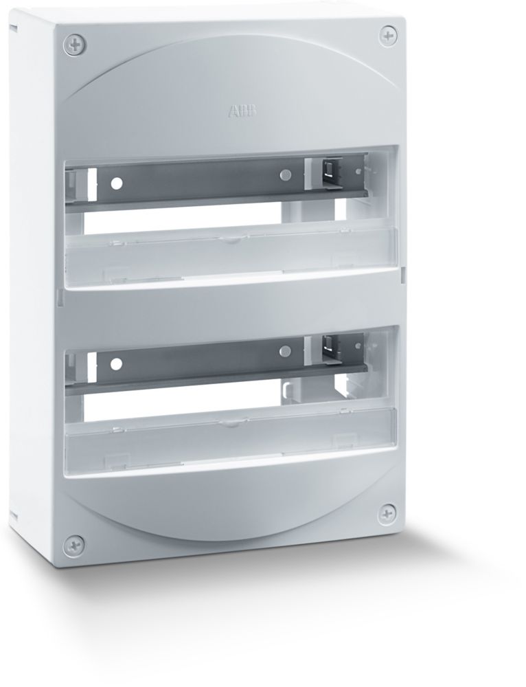 ABB 26-Module Unpopulated Enclosure Only Consumer Unit — Screwfix EU