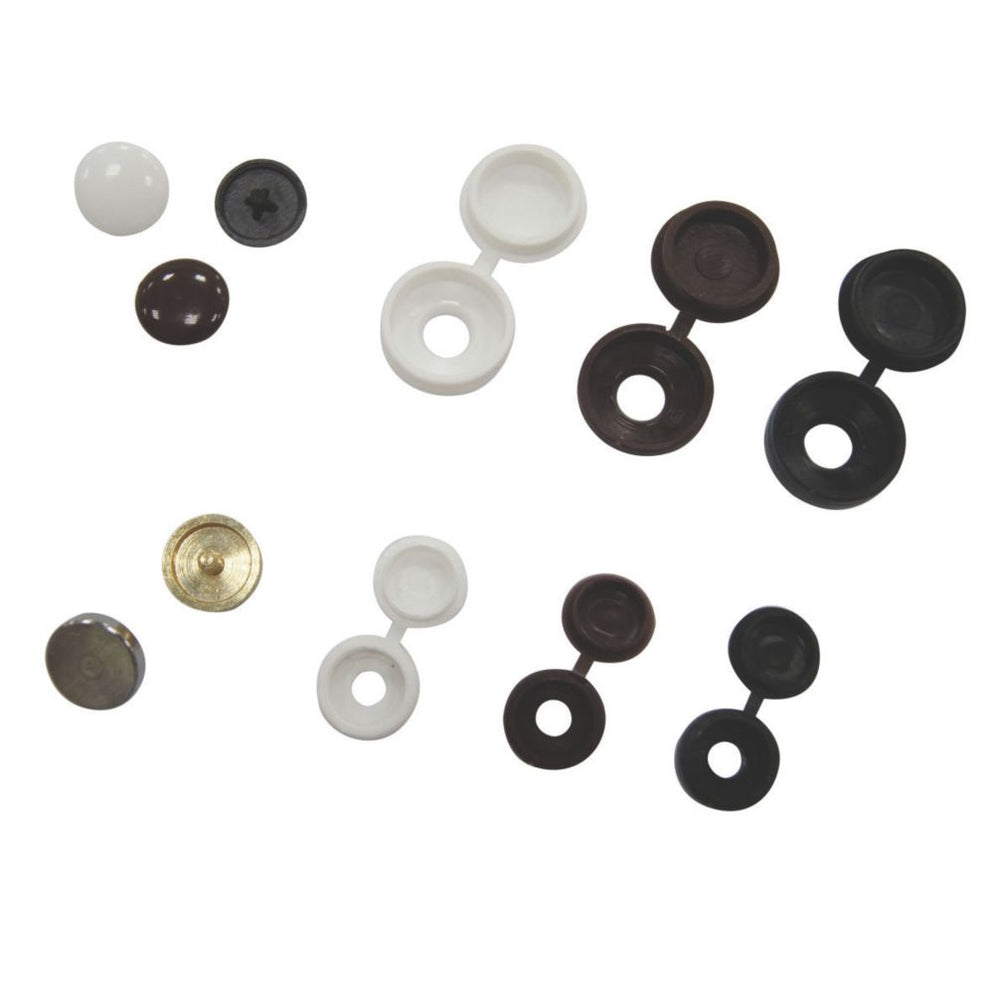 Easydrive Screw Cups & Caps Selection Pack 220 Pcs — Screwfix EU