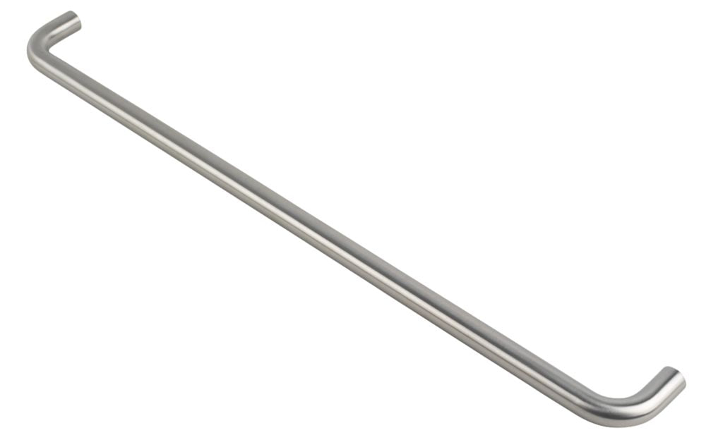Eurospec Fire Rated D Pull Handle Satin Stainless Steel 19mm x 619mm ...