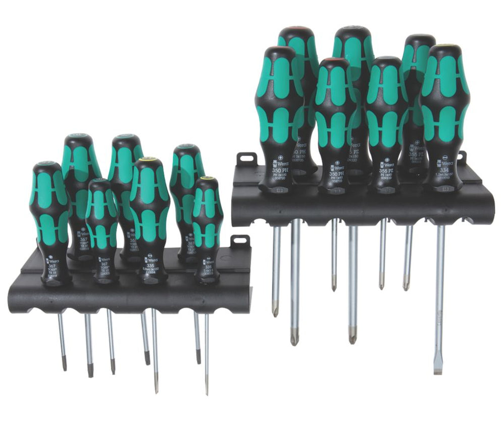 Wera Kraftform Plus Mixed Screwdriver Set 16 Pieces — Screwfix EU