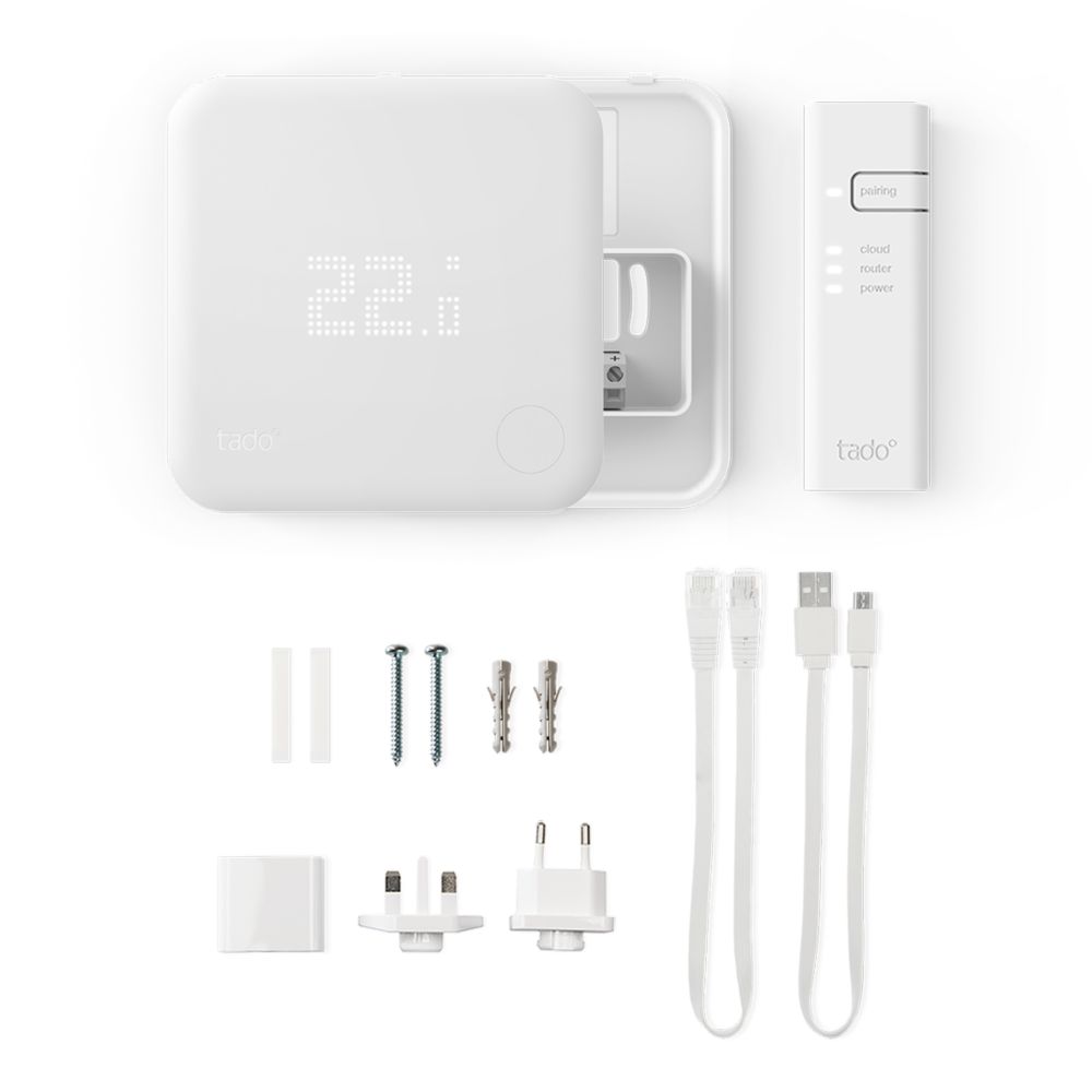 Tado V3+ Wireless Heating & Hot Water Smart Thermostat Starter Kit ...