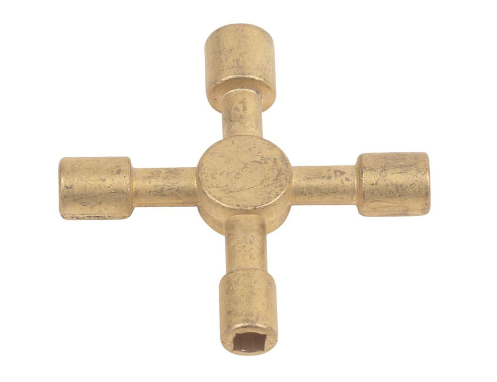Rothenberger 4-Way Radiator & Services Cabinet Key — Screwfix EU