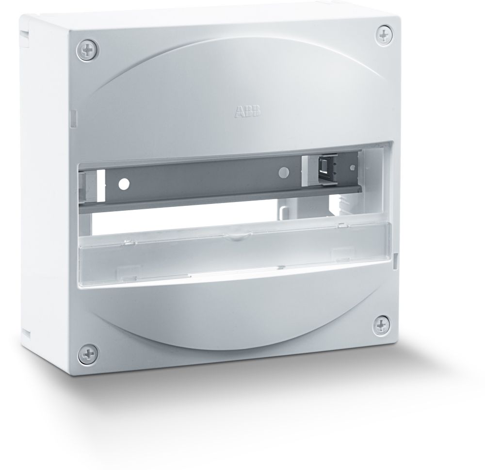 ABB 1-Module Unpopulated Enclosure Only Consumer Unit — Screwfix EU