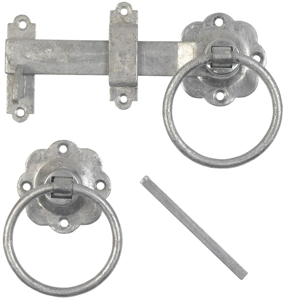 Hardware Solutions Gate Latch Galvanised 155mm — Screwfix EU