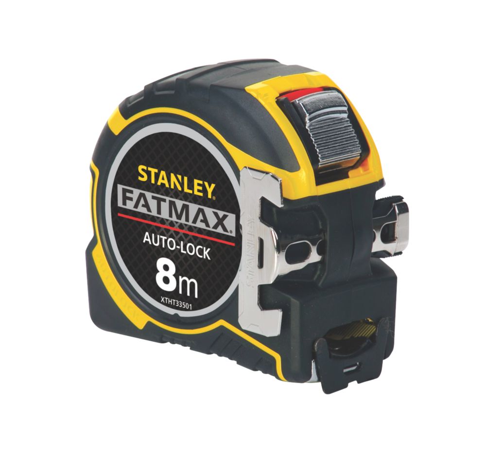 Stanley FatMax Autolock 8m Tape Measure — Screwfix EU