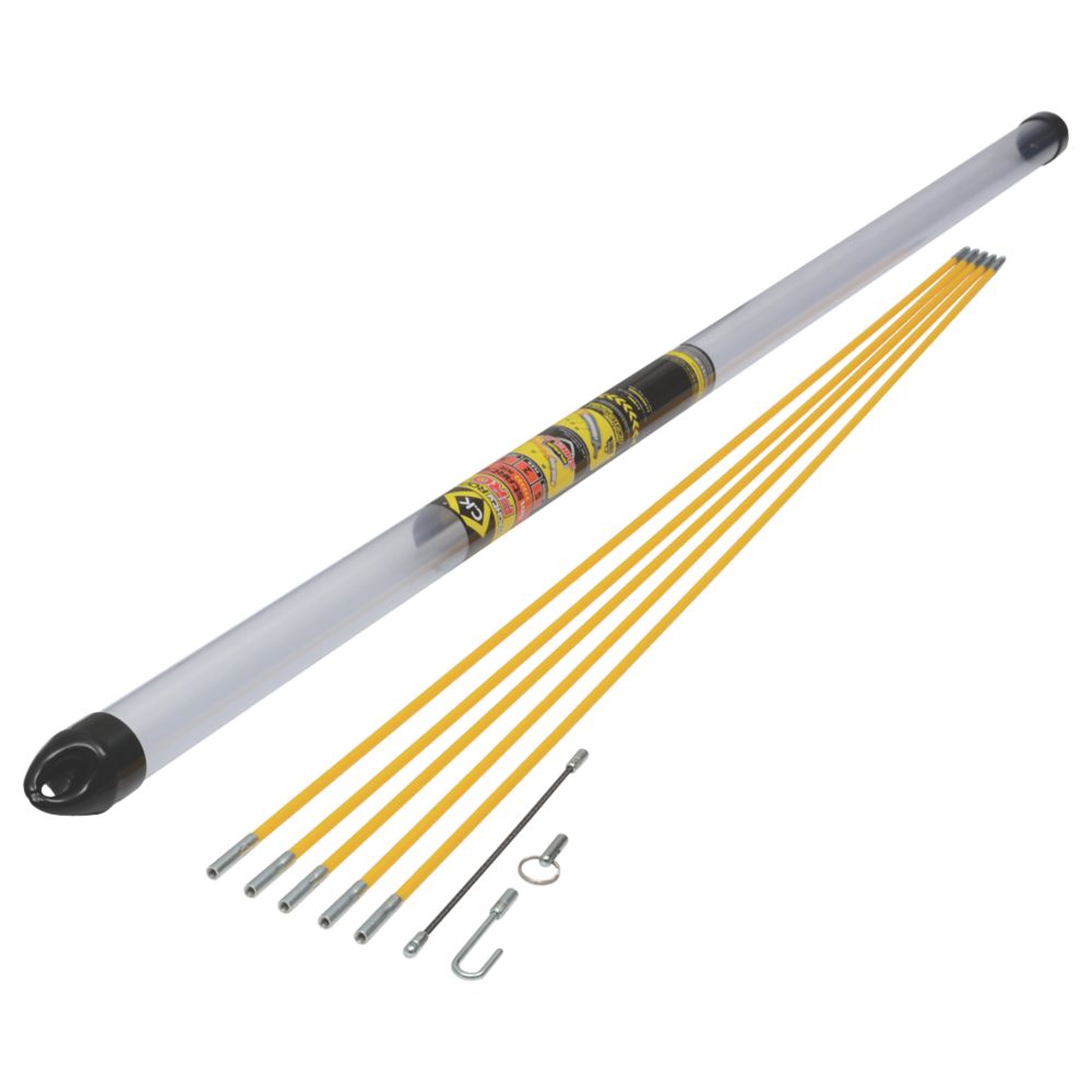 C.K Mighty Rod PRO 6mm Flexible Cable Rod Starter Set 5m — Screwfix EU