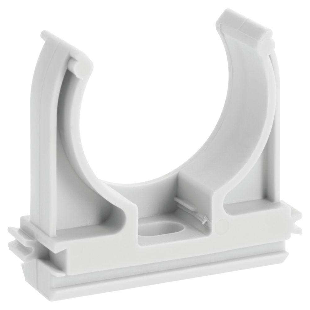 Gewiss Round 25mm Conduit Clips 100 Pack — Screwfix EU