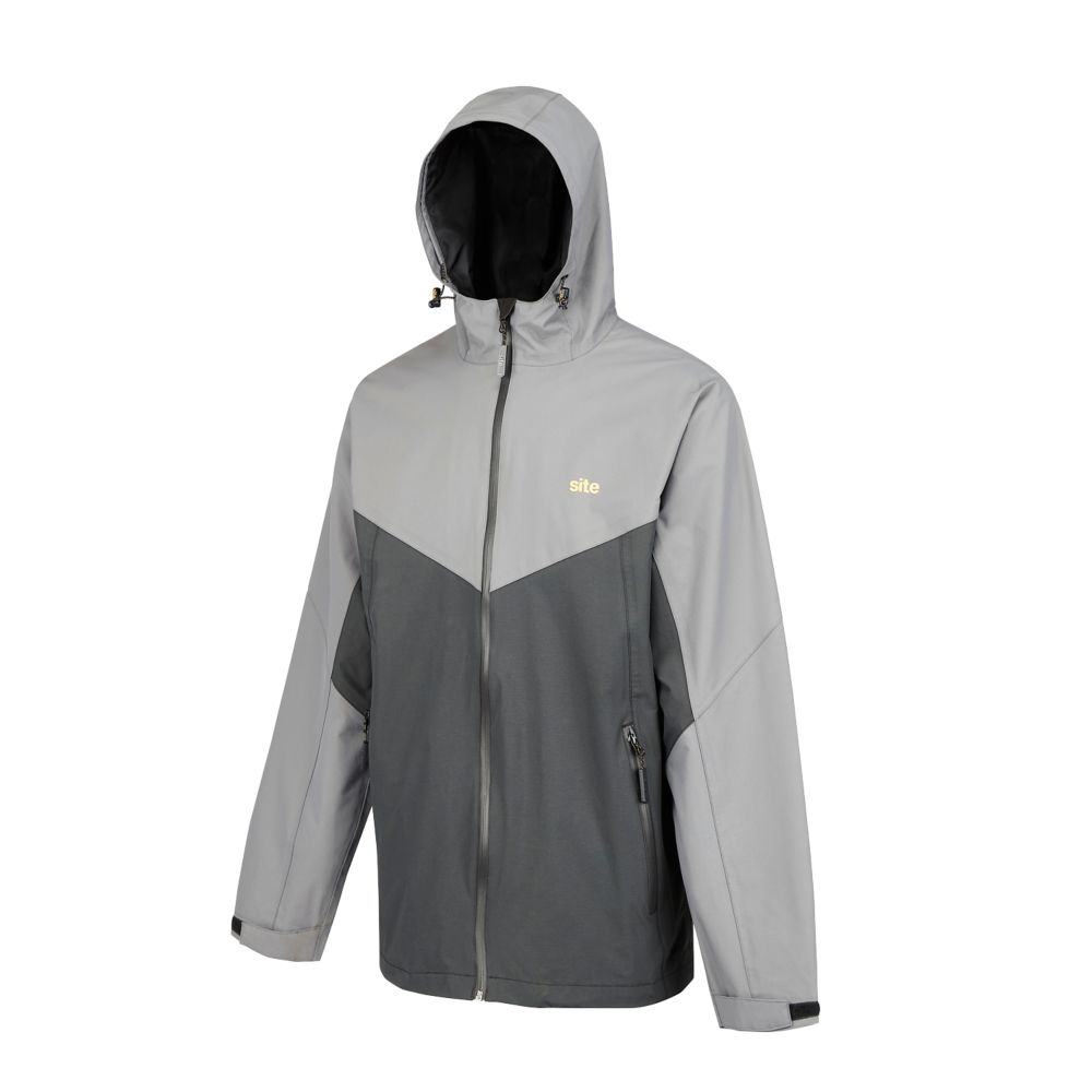 Site Messner Jacket BlackGrey Large — Screwfix EU