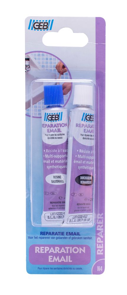 GEB Enamel Repair Paste 2 x 20g — Screwfix EU