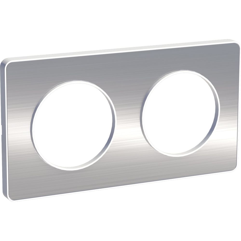 Schneider Electric Odace - Recessed equipment Aluminium Finishing Fram ...